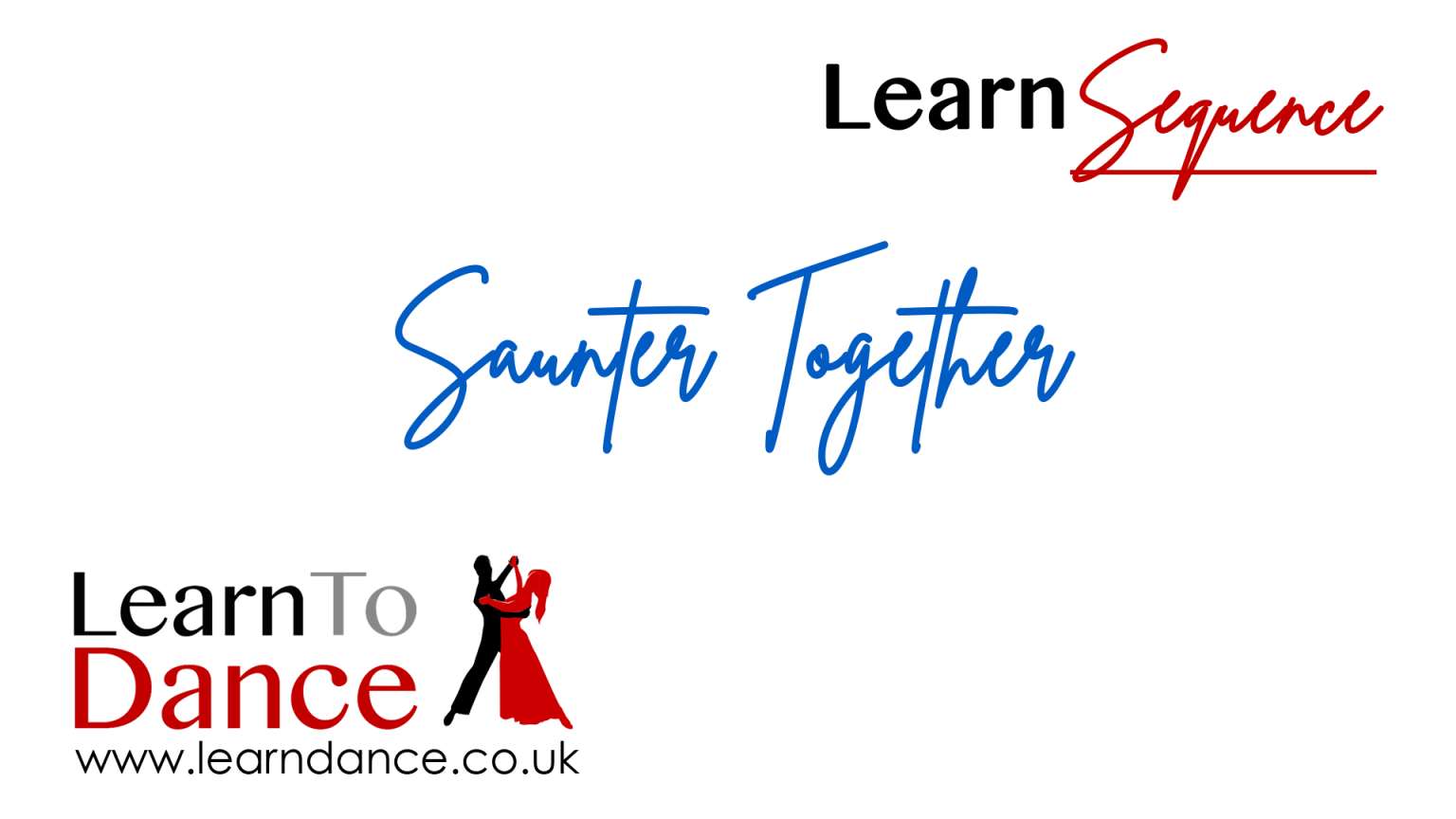 Saunter Together, adapted for smaller spaces - Online Dance Lessons