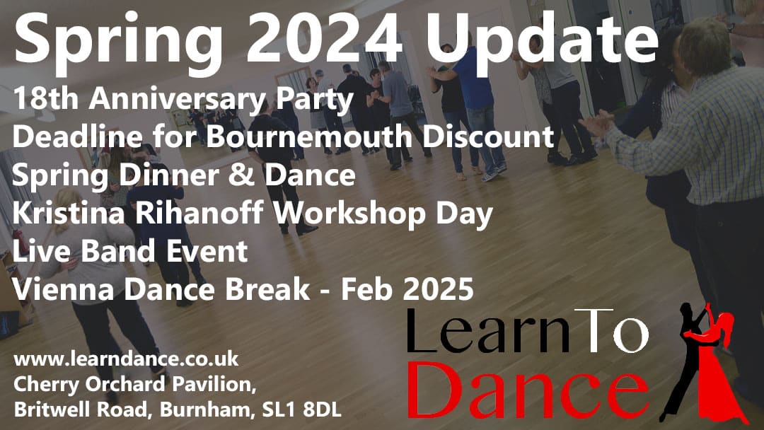Spring 2024 Quarterly Update - Learn To Dance