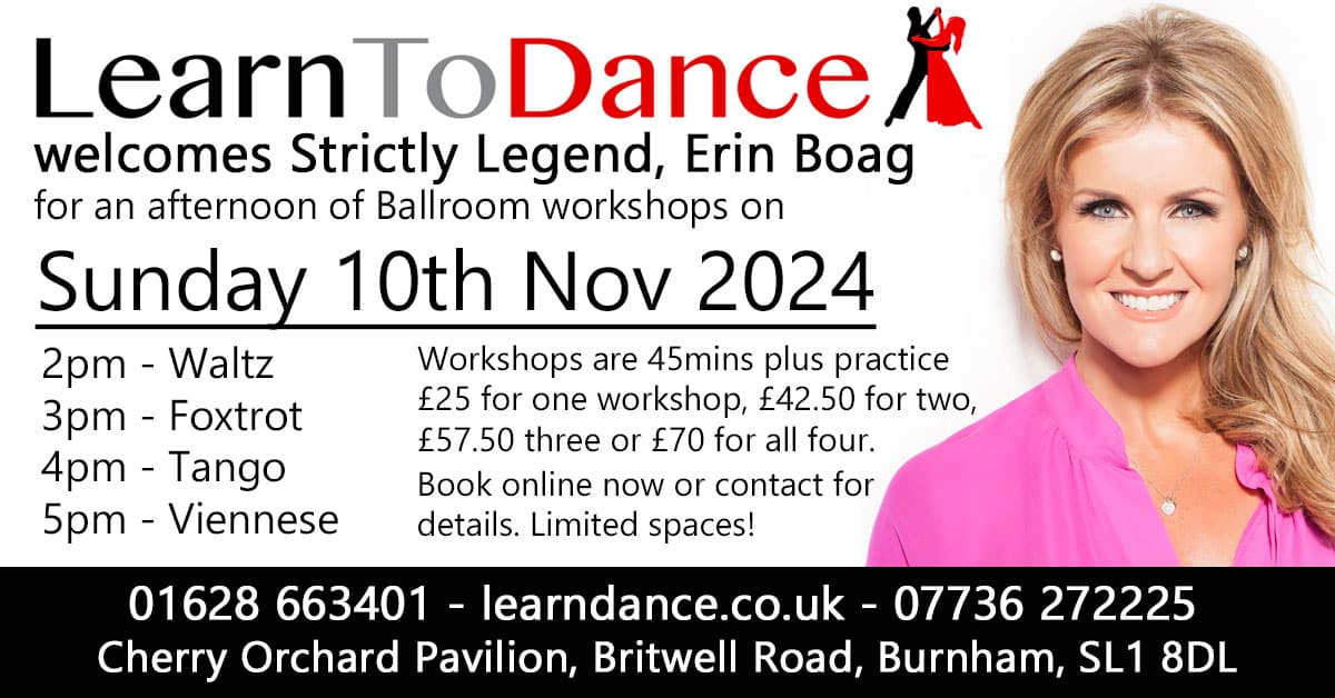 Dance the Day Away with Strictly Legend Erin Boag! - Learn To Dance