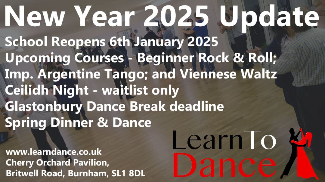 New Year 2025 Quarterly Update - Learn To Dance
